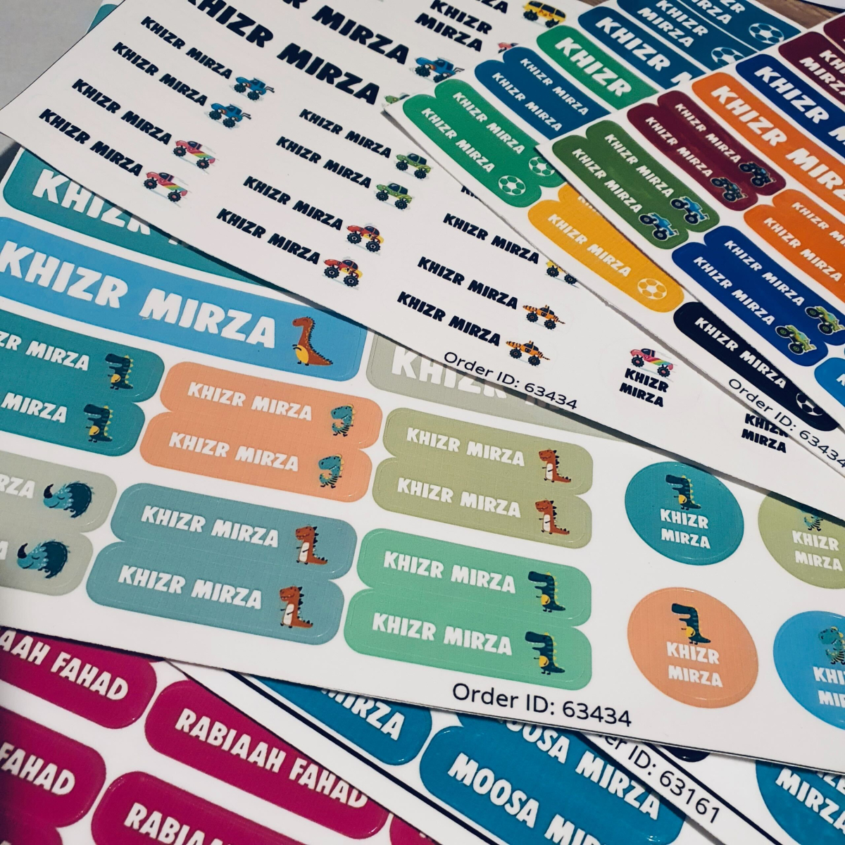 Name Labels – Designer Pack – PrintShrint.com