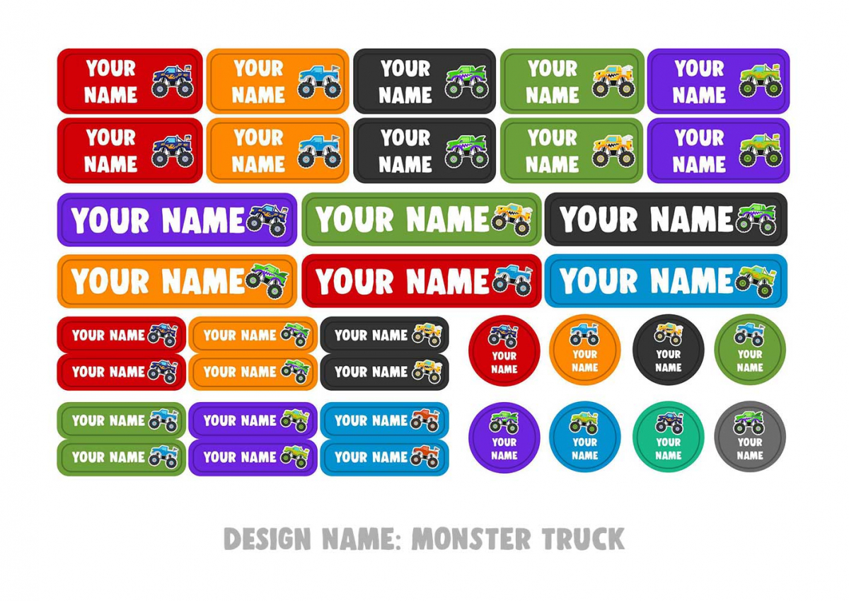 Name Labels – Designer Pack – PrintShrint.com