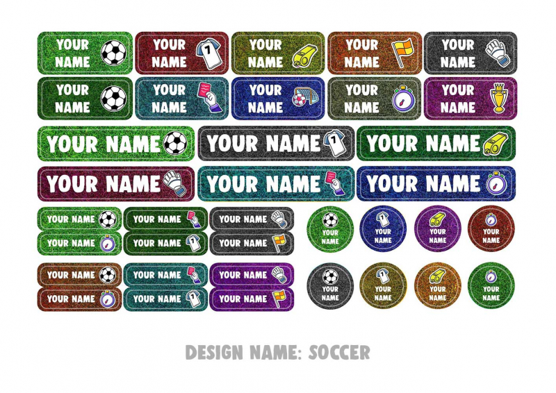 Name Labels – Designer Pack – PrintShrint.com