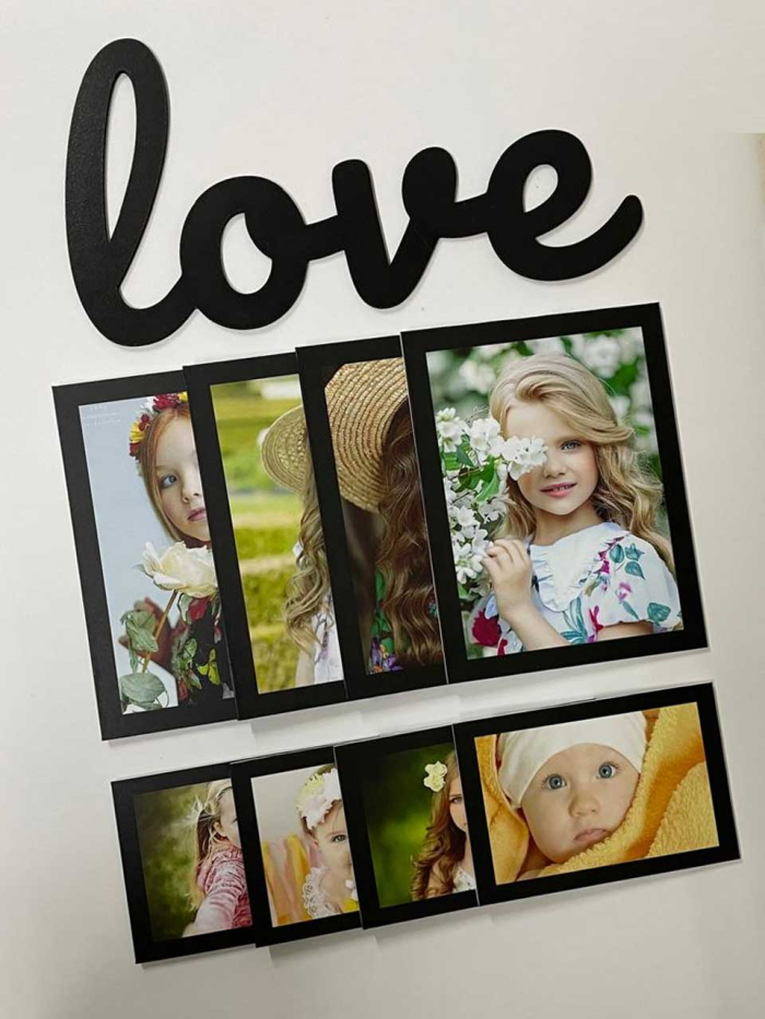 Set of 8 Photo Tiles & Wooden Sign – PrintShrint.com